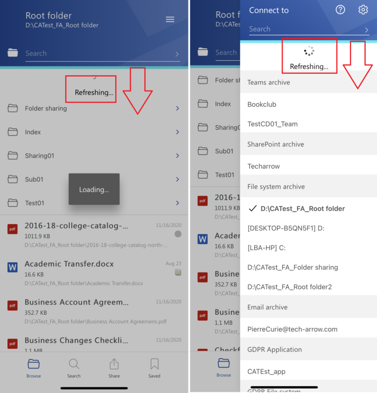 Refresh | TECH-ARROW Documentation Center