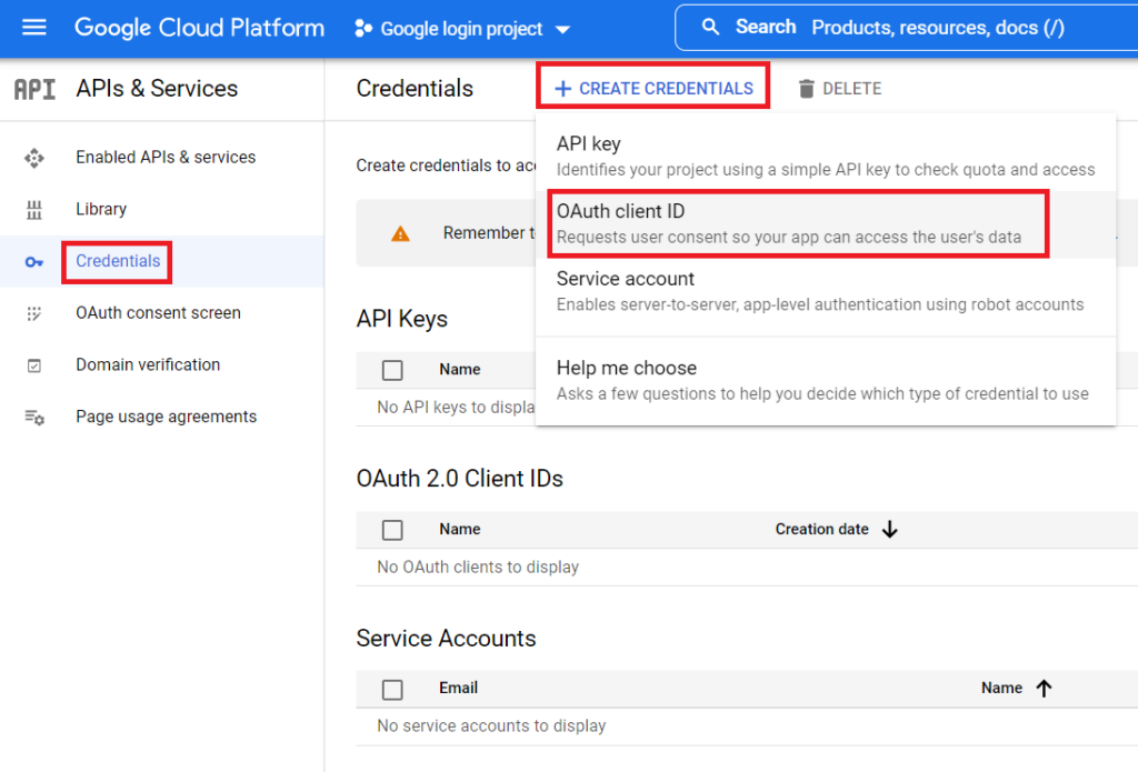 Google login 5 | TECH-ARROW Documentation Center