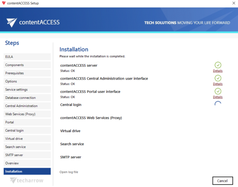 cA package 6.15 – Installation | TECH-ARROW Documentation Center