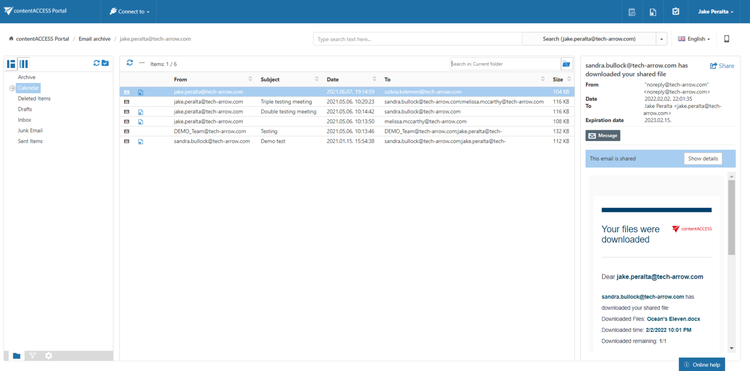 contentACCESS 6. – contentACCESS portal | TECH-ARROW Documentation Center