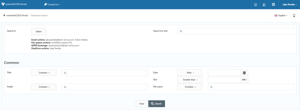 contentACCESS Portal 49.- settings -02 | TECH-ARROW Documentation Center