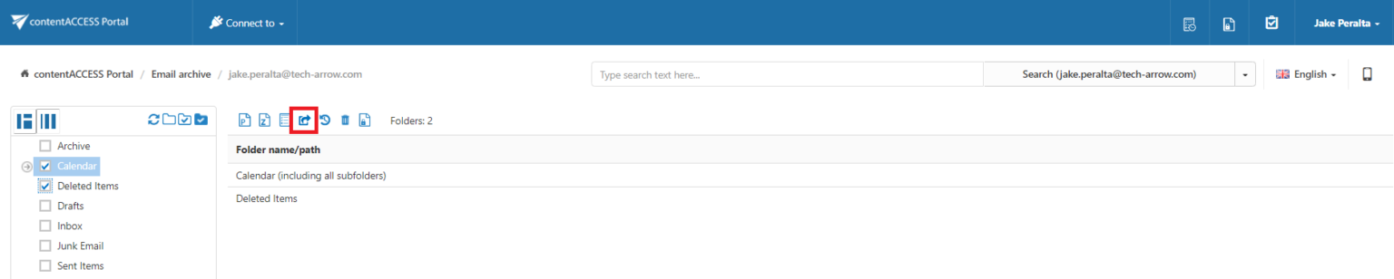 contentACCESS Portal 65. – sharing-01 | TECH-ARROW Documentation Center